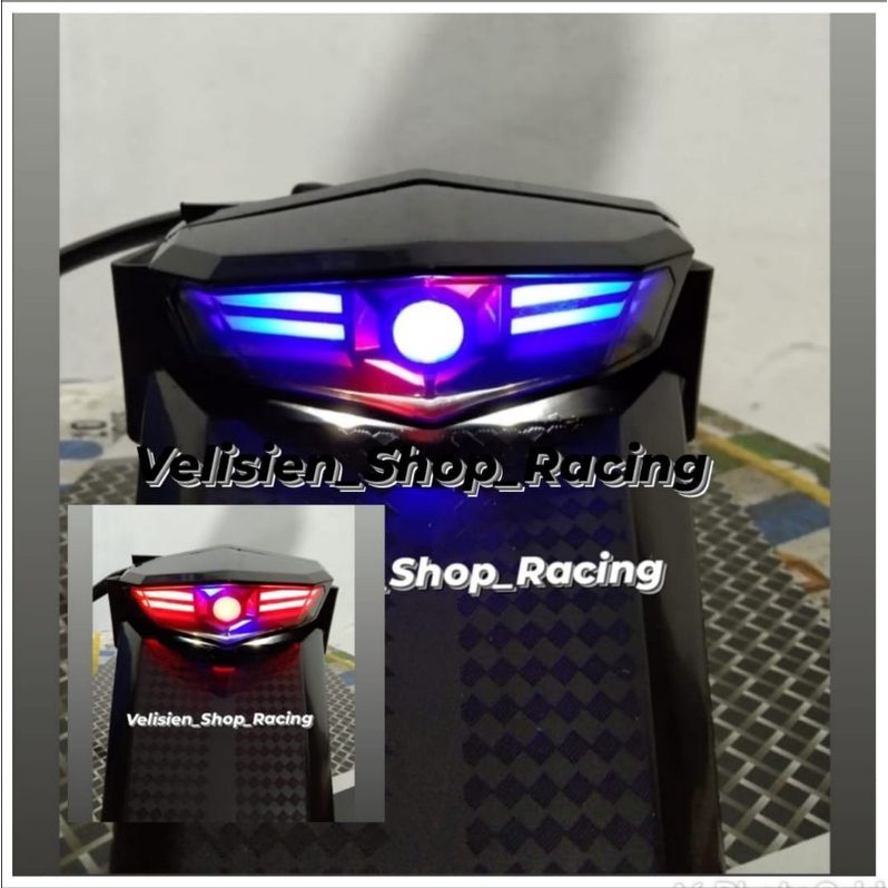 Jual TERLARIS Spakboard Slebor Belakang Undertail Stoplamp CRF 150L 3in1 5208 5209 LED | Shopee ...