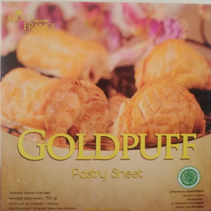 Jual Puff Pastry Sheet - Gold Puff - Gold France | Shopee Indonesia