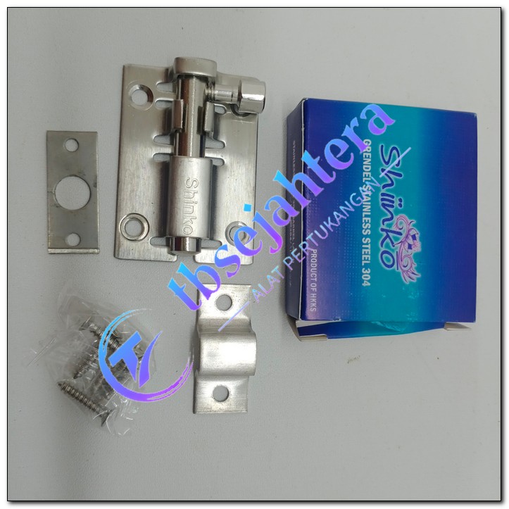Jual SHIINKO grendel slot pintu jendela stainless steel 304 2" / 2 inch ...