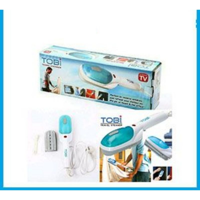 Jual Setrika uap Steamer laundry Tobi Travel iron baju celana jas kaos ...