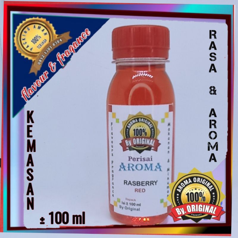 Jual essen biang RASBERRY RED. RASPBERRY MERAH essence flavour. Rasbery ...