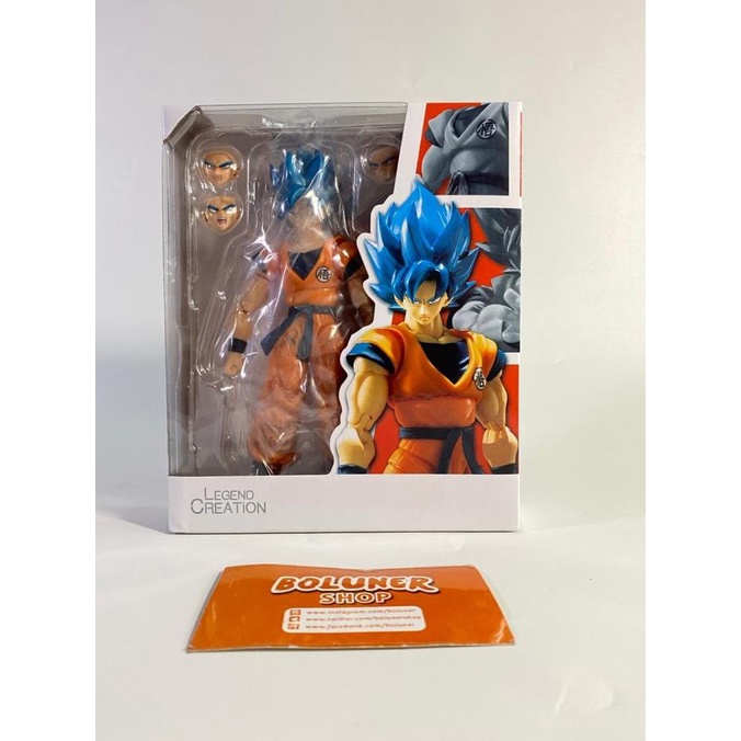 Jual SHF SON GOKU GOD SUPER SAIYAN DRAGON BALL LEGEND CREATION ACTION ...