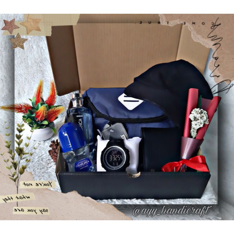 Jual Paket kado untuk pria LENGKAP hadiah ulang tahun/anniversary ...