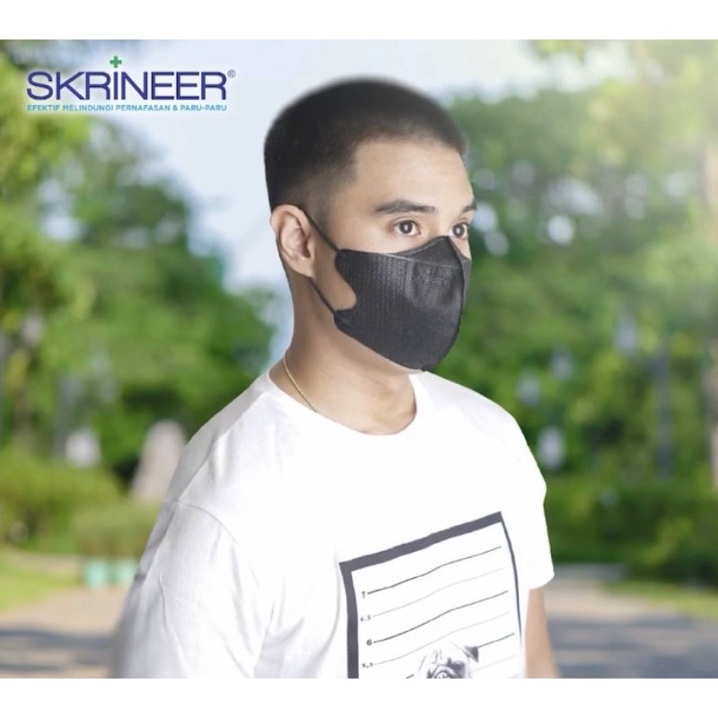 Jual SKRINEER Masker Duckbill Earloop 4ply Box | Shopee Indonesia