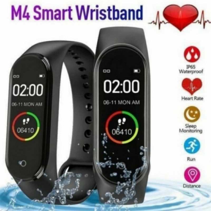 Jual Smart Watch Smart Band M4, M5, M6, M7 Smart Bracelet Jam Tangan ...