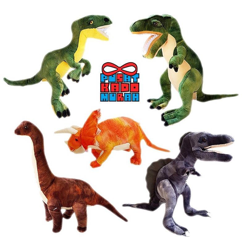 Jual D..Boneka Dinosaurus / Dino - T rex / Triceraptor / Brontosaurus ...