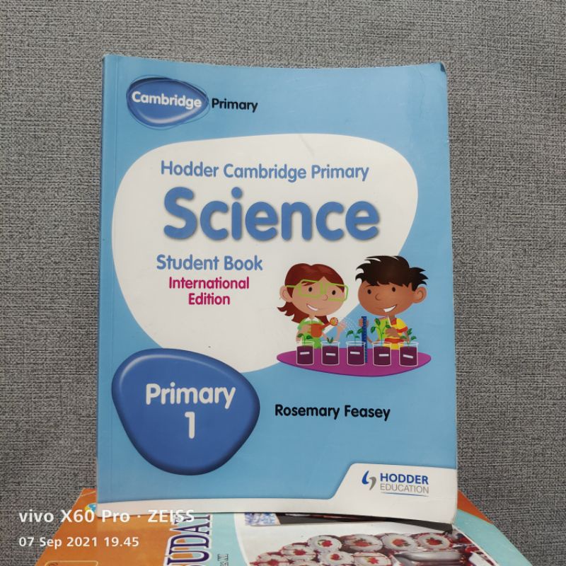 Jual HODDER CAMBRIDGE PRIMARY SCIENCE STUDENT BOOK INTERNATIONAL EDITION PRIMARY 1 | Shopee ...