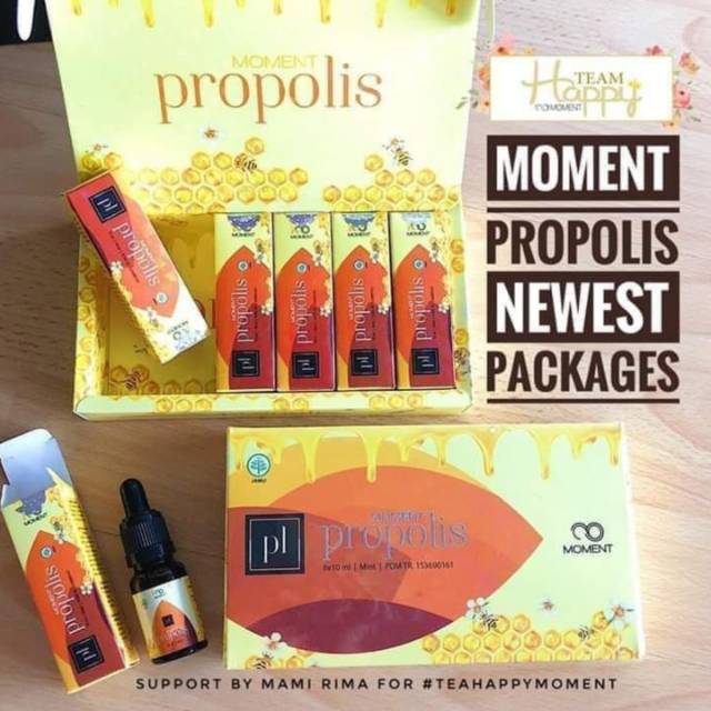 Jual MOMENT PROPOLIS NEW PACKING (isi 6 tube @10ml) | Shopee Indonesia