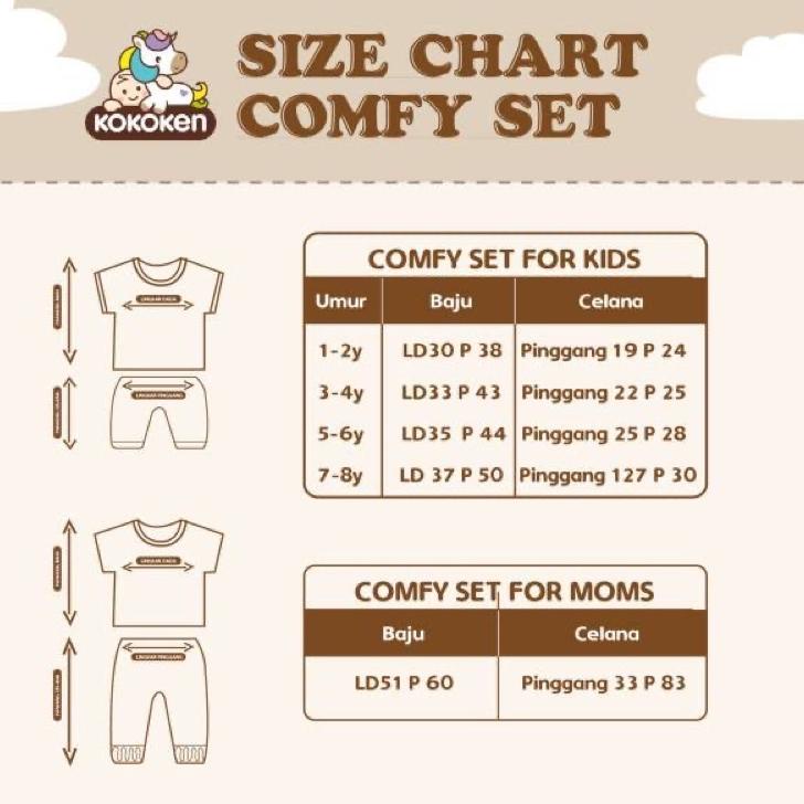 Jual New COMFY SET ANAK DAN MAMA KOKOKEN .. | Shopee Indonesia