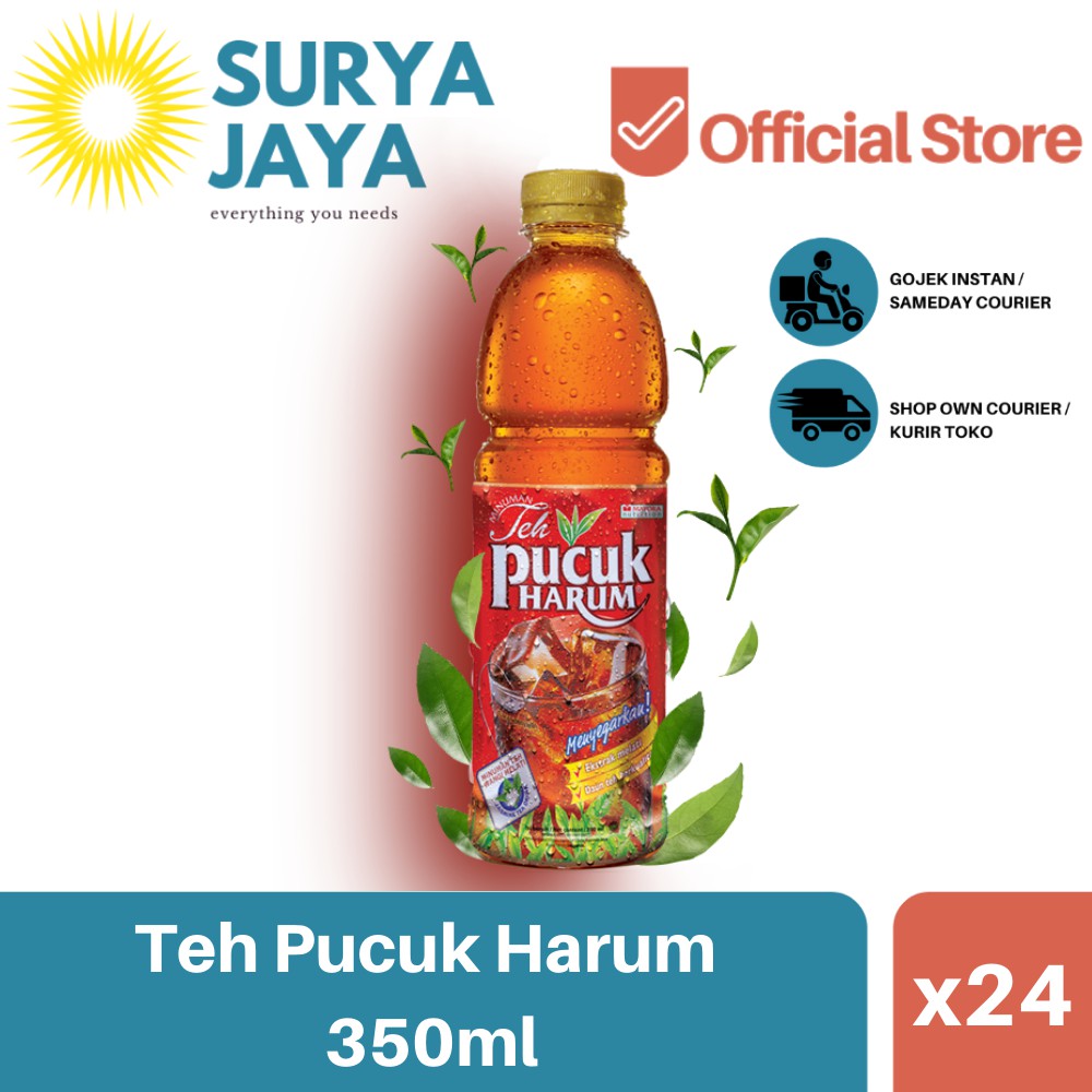 Jual Distributor Teh Pucuk Botol 350ml (isi 24pcs) - Agen Teh Pucuk ...