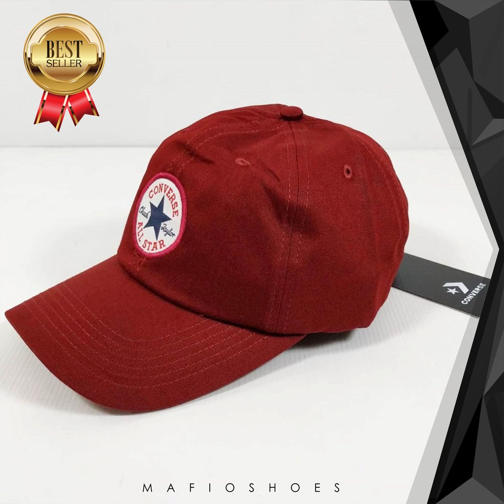 Jual TOPI CONVERSE CORE RED/TOPI CONVERSE/TOPI OLAHRAGA/TOPI JALAN/TOPI ...