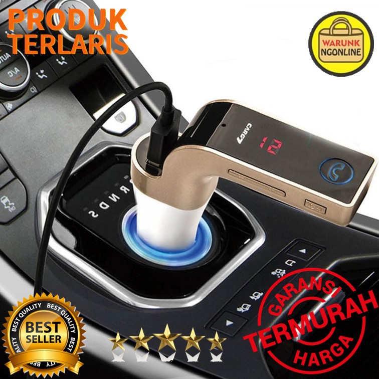 Jual cas hp mobil 4 in 1 Bluetooth Handsfree FM Transmitter MP3 - G7 ...
