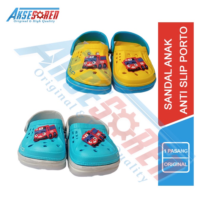 Jual SENDAL ANAK LAKI-LAKI BAIM PORTO / ALAS KAKI MODEL CROCS / SENDAL ...