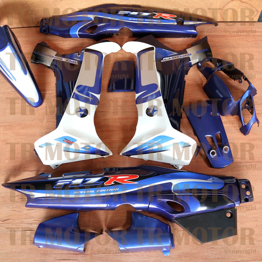 Jual Cover Body Fizr Full Set Caltex Biru Putih Full Set Halus Kasar ...