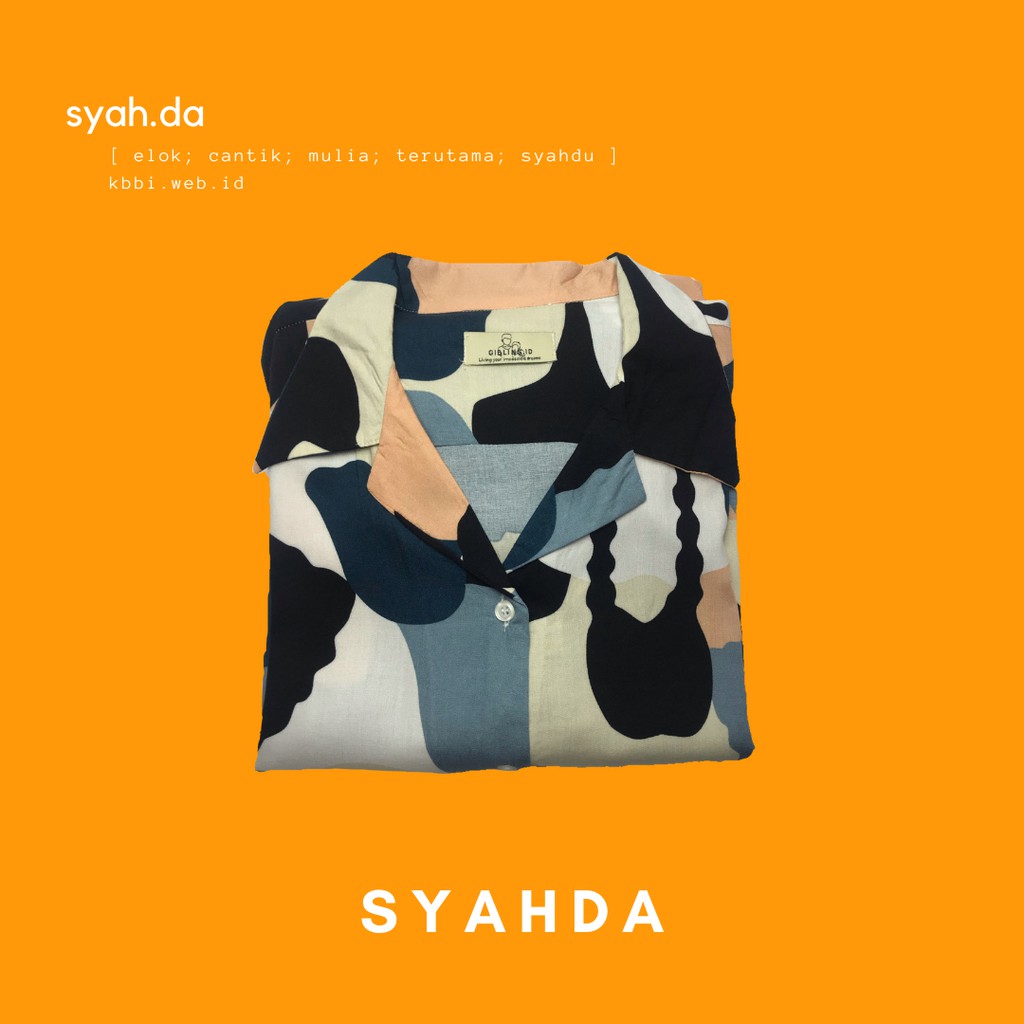 Jual SYAHDA ( sold out ) | Shopee Indonesia