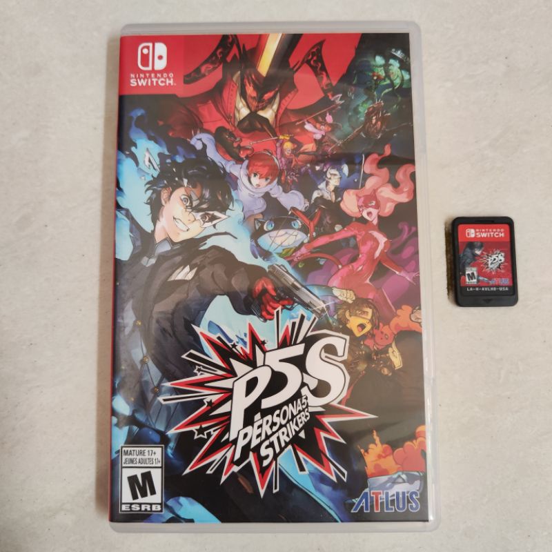 Jual Persona 5 Strikers P5S Striker Nintendo Switch Kaset Preloved | Shopee Indonesia