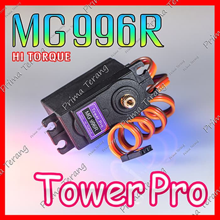 Jual MG996R TowerPro Servo MG996 Metal Gear High Torque Upgraded MG995 ...