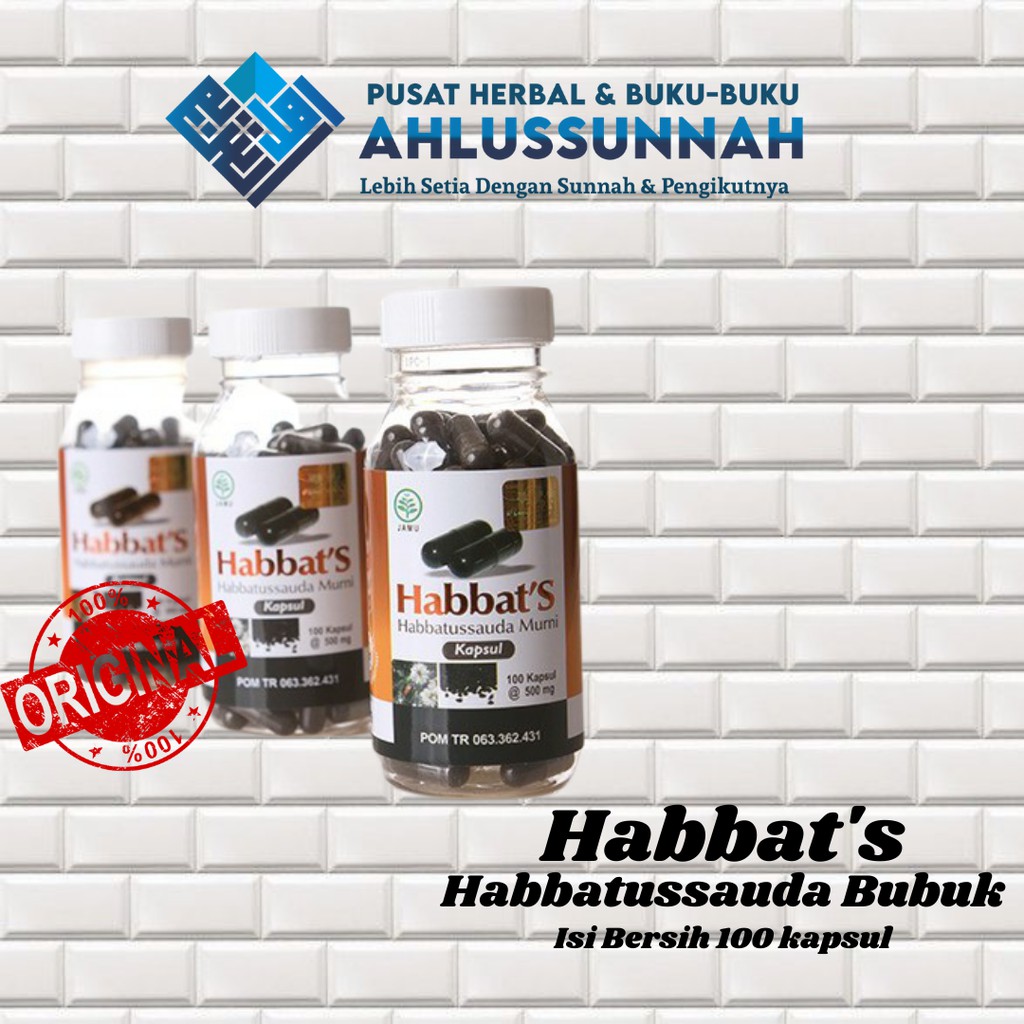 Jual Habbats 100 Kapsul | Shopee Indonesia