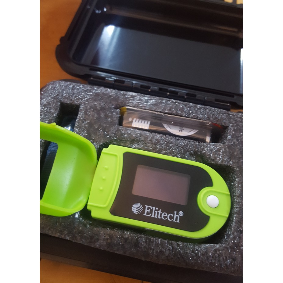 Jual Pulse Oximeter Elitech Fox 1 LIME GREEN. Saturasi Oksigen SPO2 ...