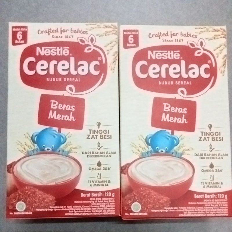 Jual Nestle Cerelac Beras merah 120g | Shopee Indonesia