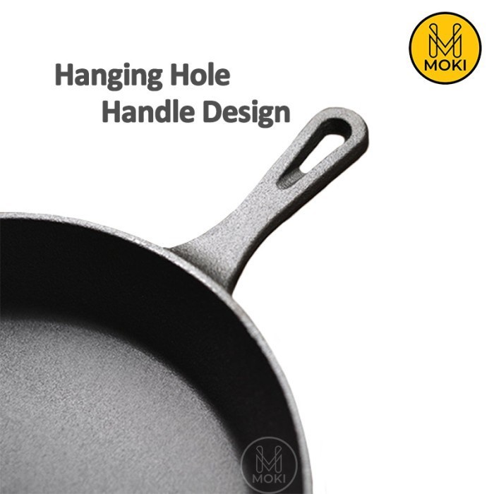 Jual MOKI 100% Pure Cast Iron Skillet / Fry Pan 15 cm | Shopee Indonesia