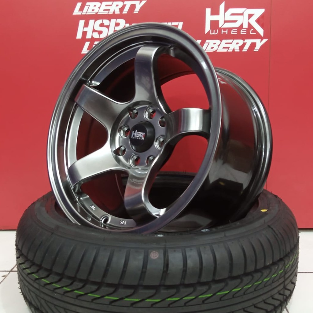 Jual Velg Mobil Honda Brio R15x7/8 pcd 8x100-114 Liberty Toko Velg ...