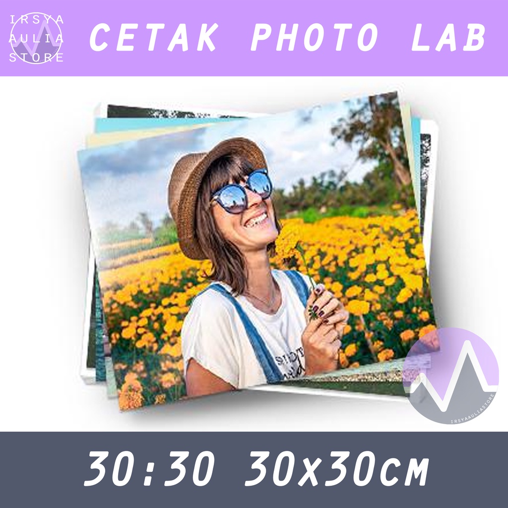 Jual Cetak Custom 3030CM Foto Lab - Silver Halide | Shopee Indonesia