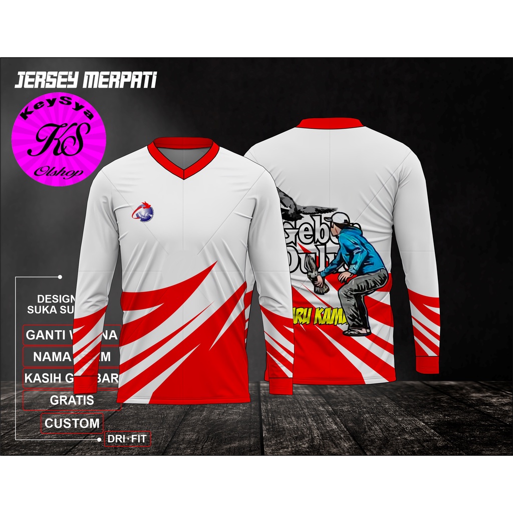 Jual Jersey merpati custom 07 | Shopee Indonesia