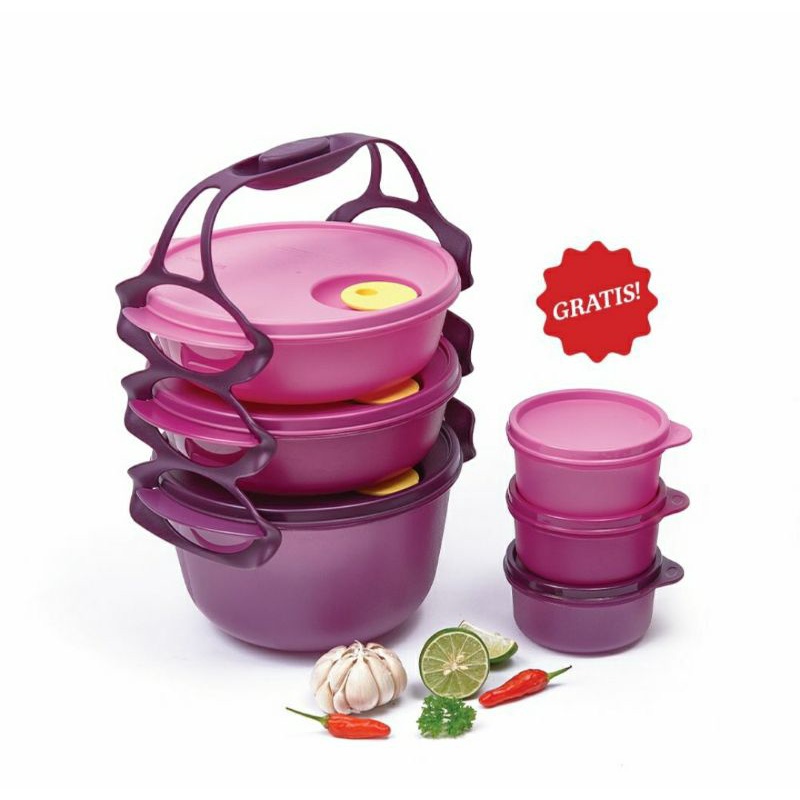 Jual TUPPERWARE - RANTANG BULAT TUPPY ORIGINAL MURAH | Shopee Indonesia