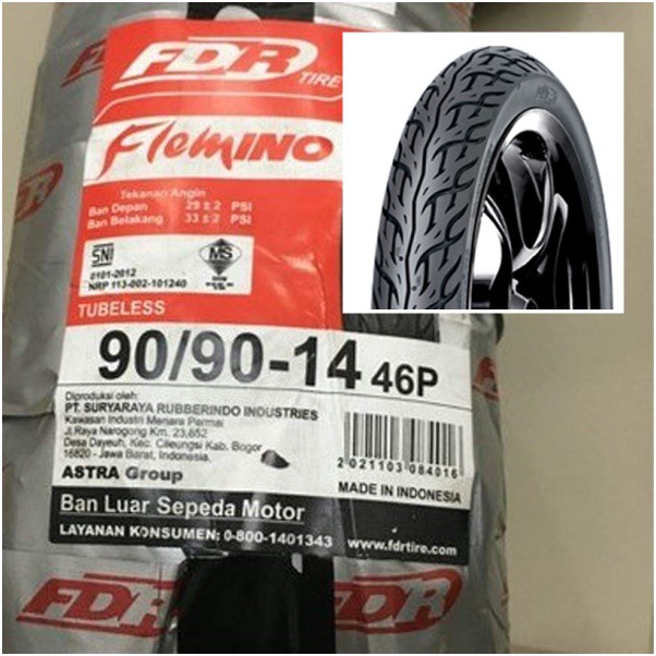 Jual FDR FLEMINO 90/90 - 14 Tubeles | Shopee Indonesia