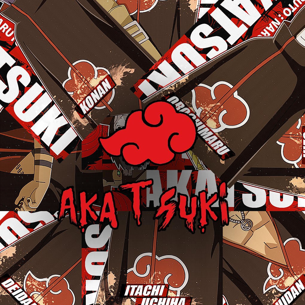 Jual Poster Anime Naruto Shippuden Akatsuki Team Ukuran A4 A3+ | Shopee ...