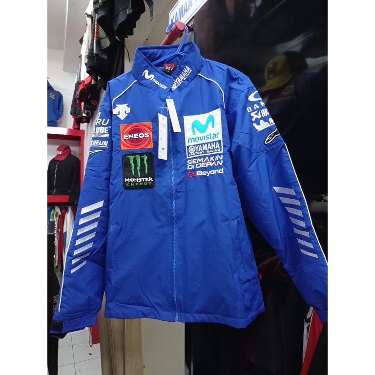 Jual JAKET RACING BIRU YAMAHA | Shopee Indonesia