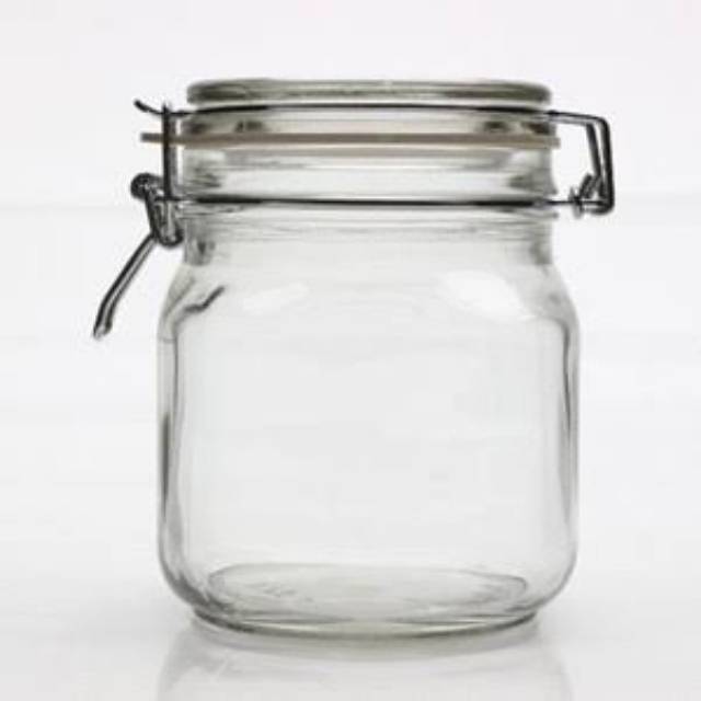 Jual Hermetico Jar 1L / Toples Makanan / Toples Kue / Toples Hermetico ...
