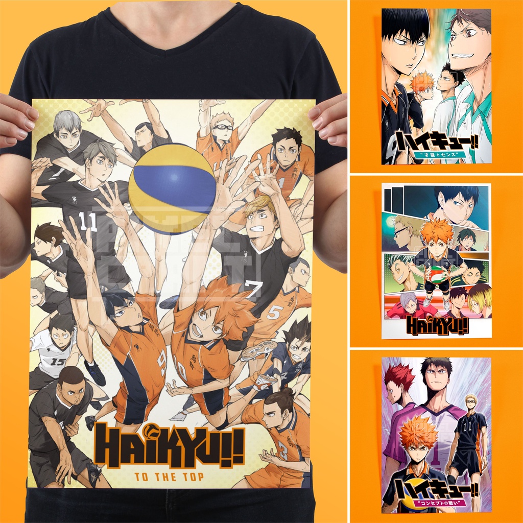 Jual Poster Dinding Anime HAIKYUU Size - A3 | Shopee Indonesia