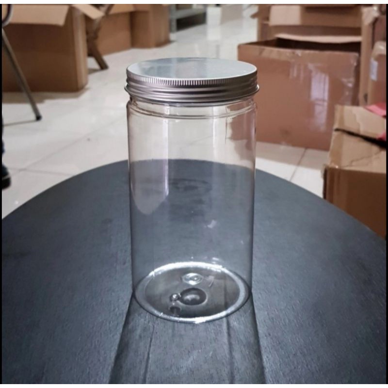 Jual Toples 1000ML Toples 1000 ML Tutup Alumunium Toples 1 Liter Toples Jar Cylinder 1000ML ...