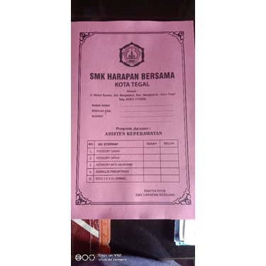 Jual stop map costum, stopmap sablon 1 warna, desain bisa sesuai ...