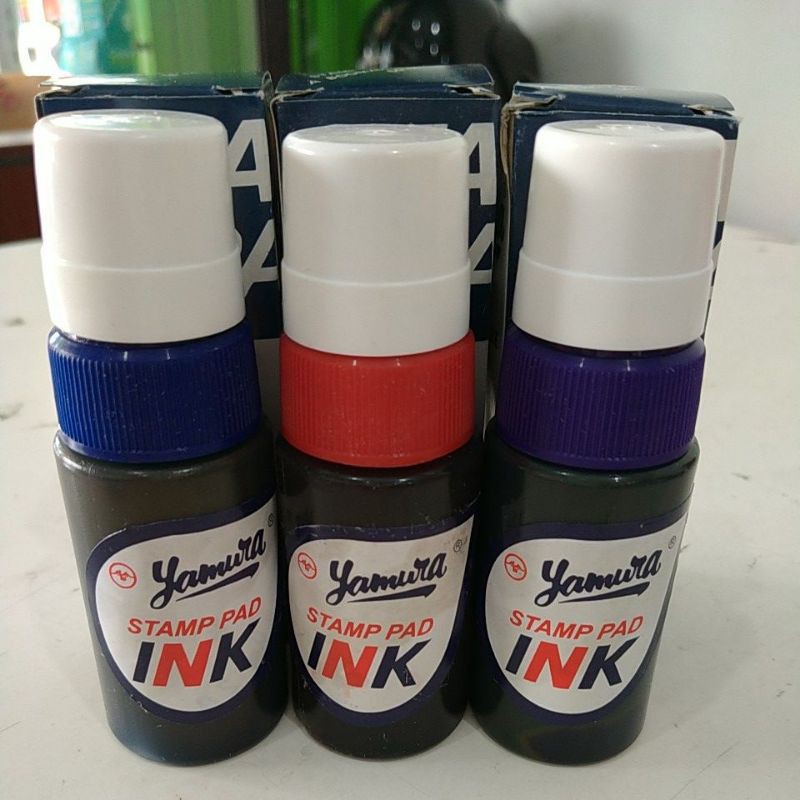 Jual Tinta stampel/refill tinta stampel yamura ink king | Shopee Indonesia