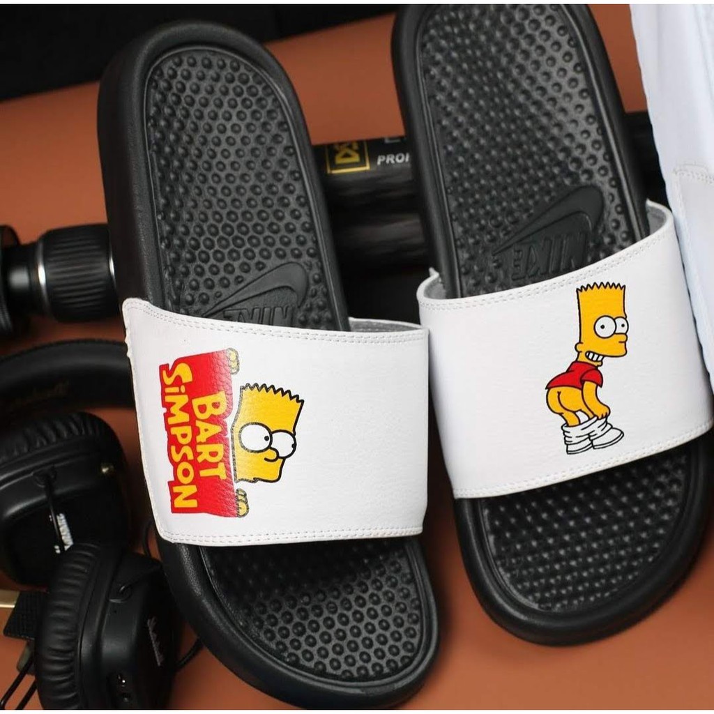 Jual DL - Sandal slide sandak karakter animasi bart simpson terbaru ...
