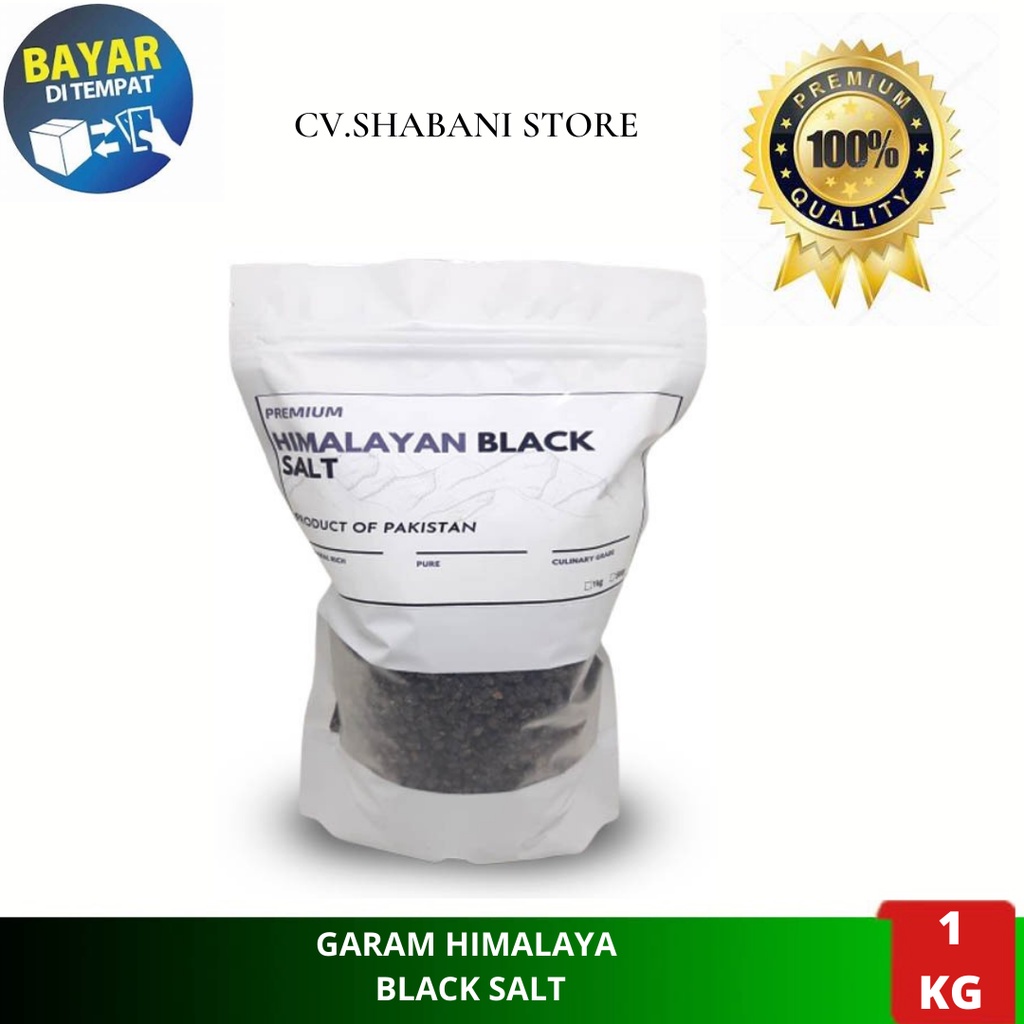 Jual Garam Himalayan Black Salt 1 Kg Premium Garam Hitam Himalaya ...
