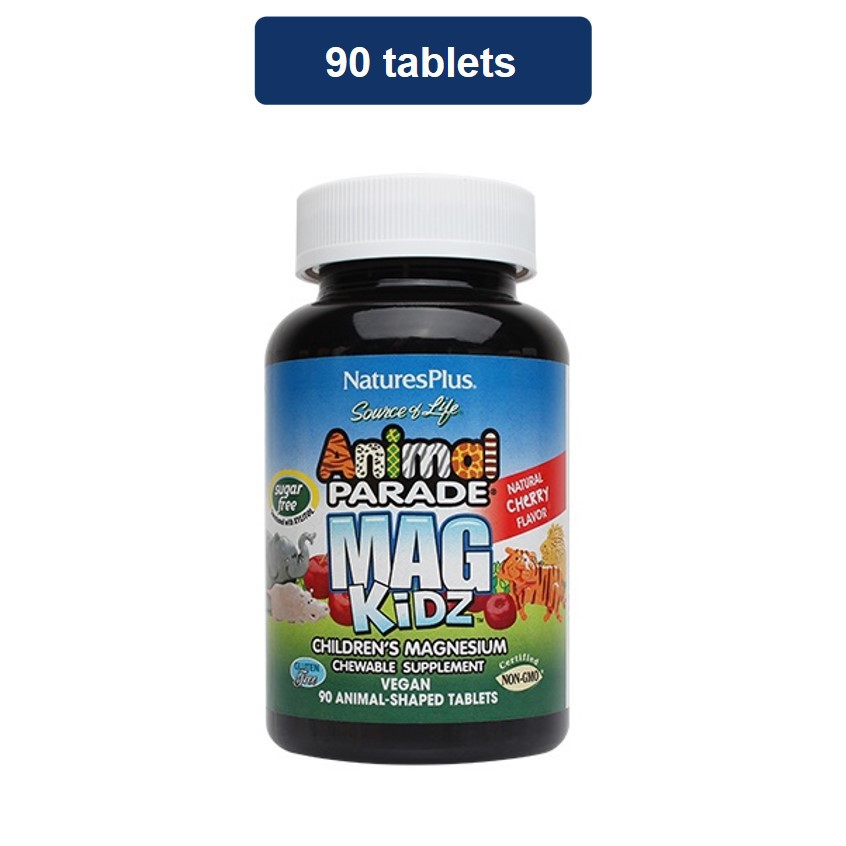 Jual Natures Plus Suplemen Kesehatan Anak Mag Kidz 90 Tablet | Shopee ...