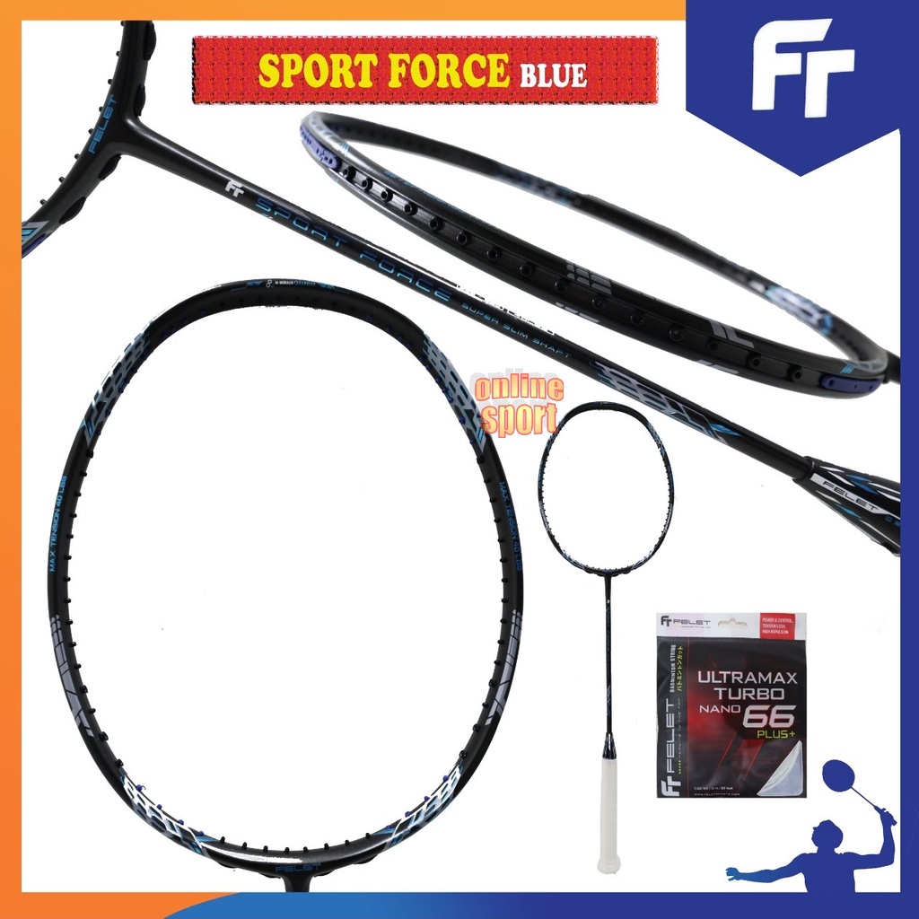 Jual FELET Sport Force Raket Badminton (Original) | Shopee Indonesia