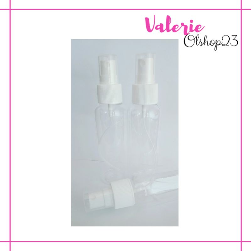 Jual Botol spray face mist/ botol plastik bening / botol hand sanitizer 100 ml | Shopee Indonesia
