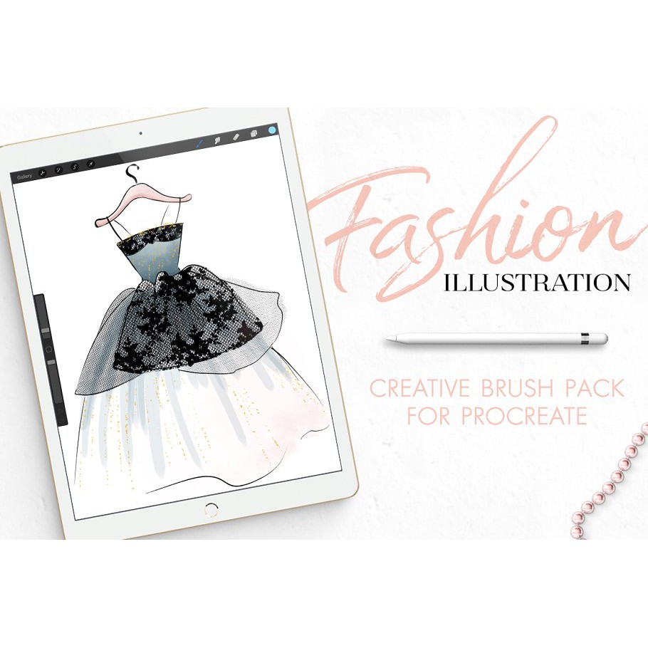 Jual Procreate Brush - Procreate Fashion Illustration Set | Shopee ...