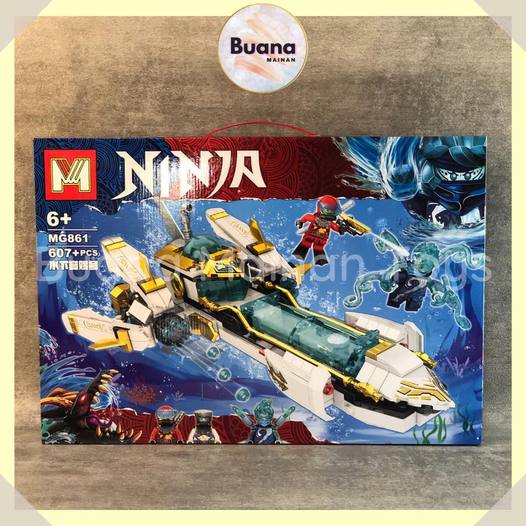 Jual BRICKS MG NINJA HYDRO BOUNTY MAINAN EDUKASI ANAK COWO BRICK ...