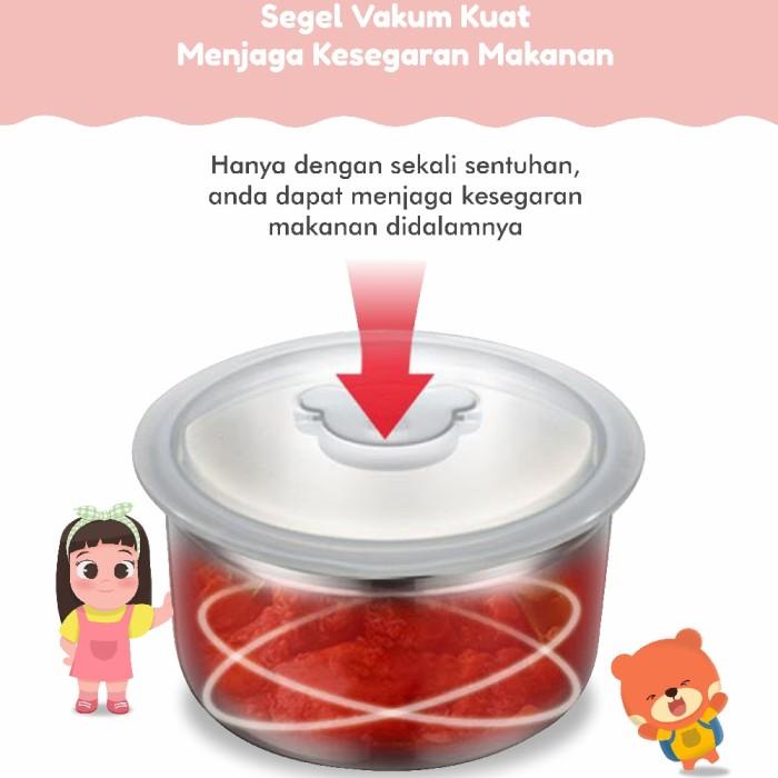 Jual Bekal / Emily Electric Lunch Box 1.3L / Lunch Box Cooker Set ...
