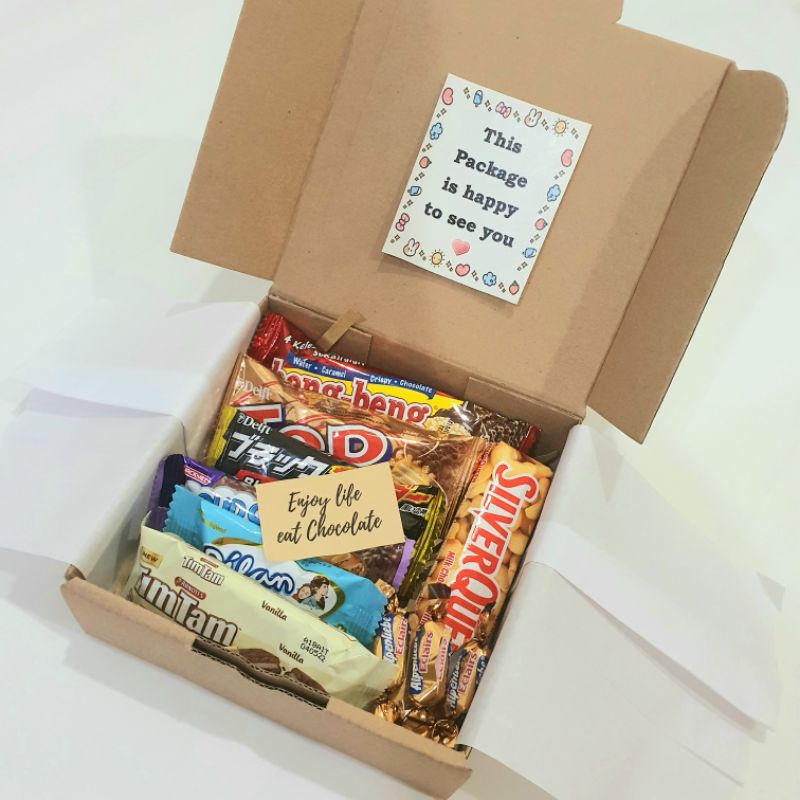 Jual SnackBox / Gift Box / Kado : Chocolate / Cokelat | Shopee Indonesia