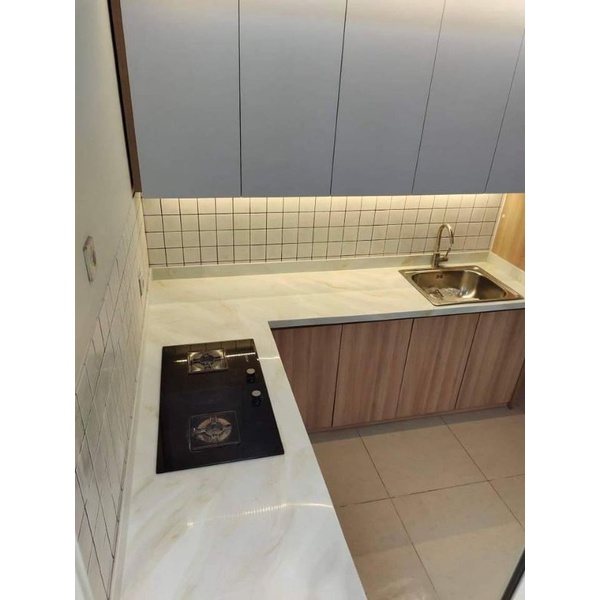 Jual KITCHEN SET | TOP TABLE MEJA DAPUR | GRANIT MARMER | Shopee Indonesia