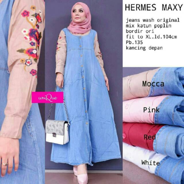 Jual Herme Maxy (mocca, pink, red, white) | Shopee Indonesia