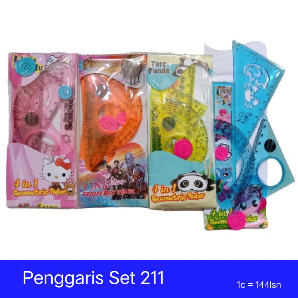 Jual [D] Penggaris set 211 | Shopee Indonesia