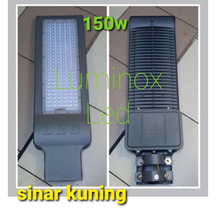 Jual lampu pju led slim 150w 150 watt jalan led smd 150watt street light 150 w 220volt outdoor ...